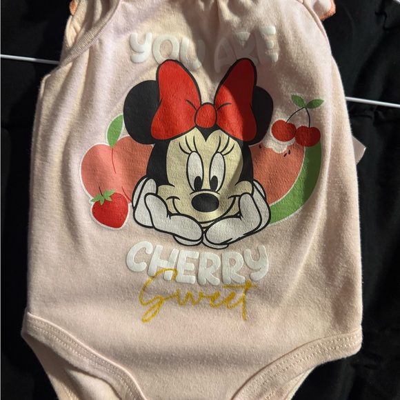 Disney | One Pieces | Disney Baby Minnie Mouse 3piece Bodysuit Set 3m ...